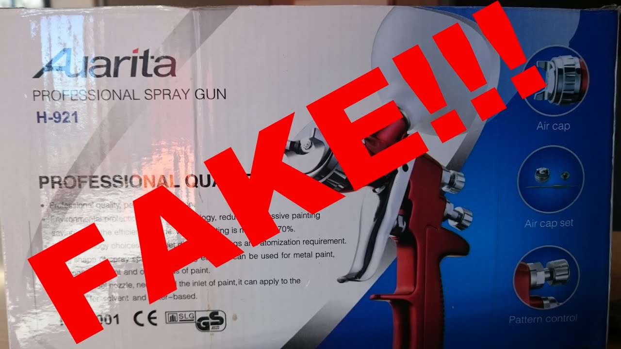 FAKE DeVilbiss Spray Guns | The Gunman